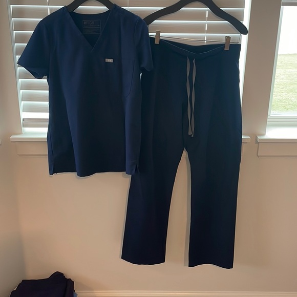 Figs | Tops | Figs Navy Blue | Poshmark